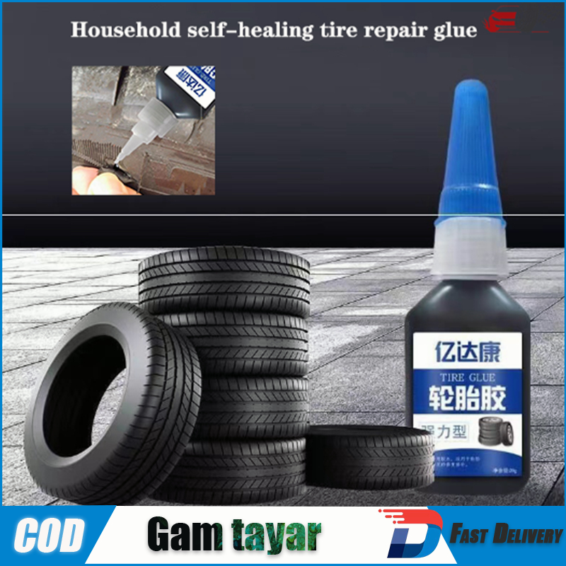 Gam tayar gam pembaikan tayar yang kuat membaiki retakan berlubang gam ...