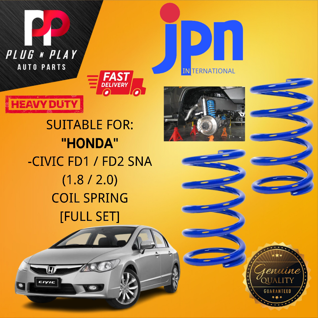 HONDA CIVIC FD1 / FD2 (SNA 1.8 / 2.0) FULL SET FRONT & REAR ORIGINAL ...