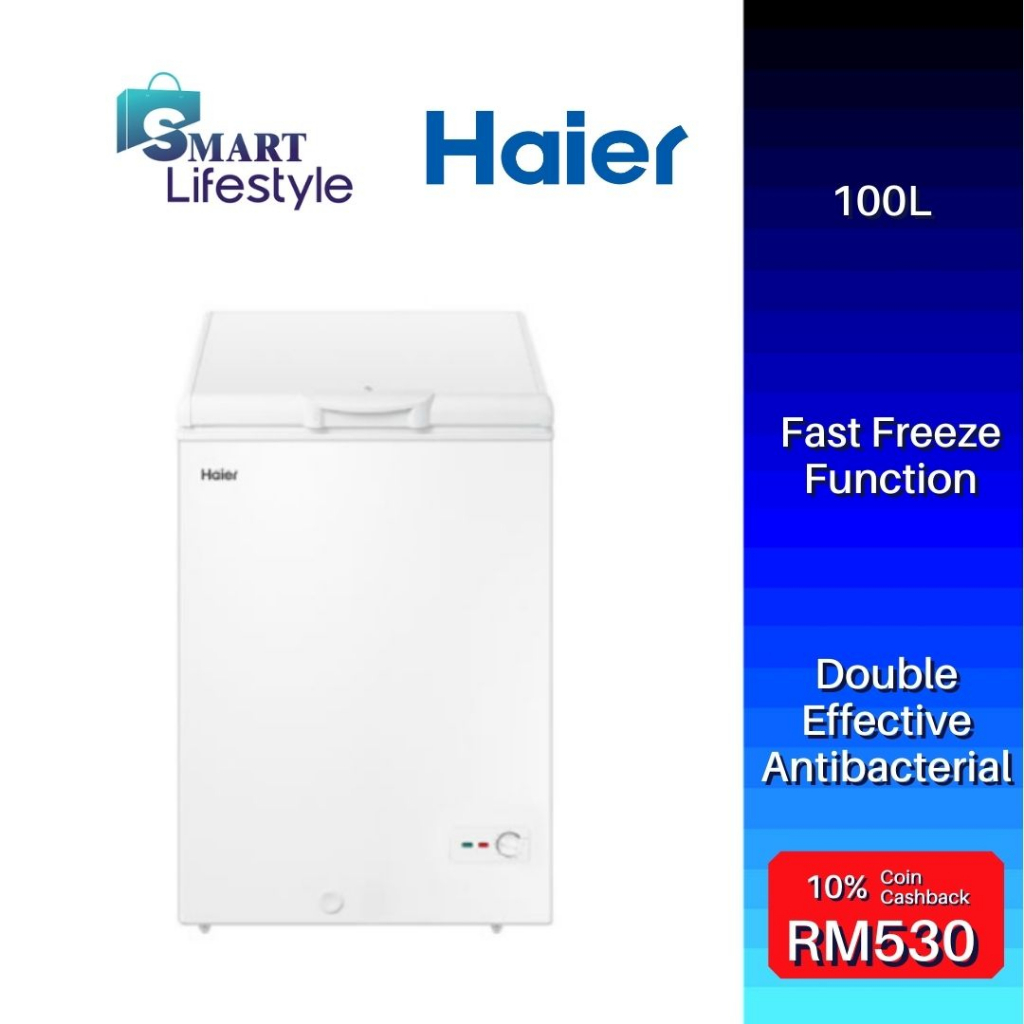 Haier Chest Freezer (100L) BD-138HMC | Shopee Malaysia