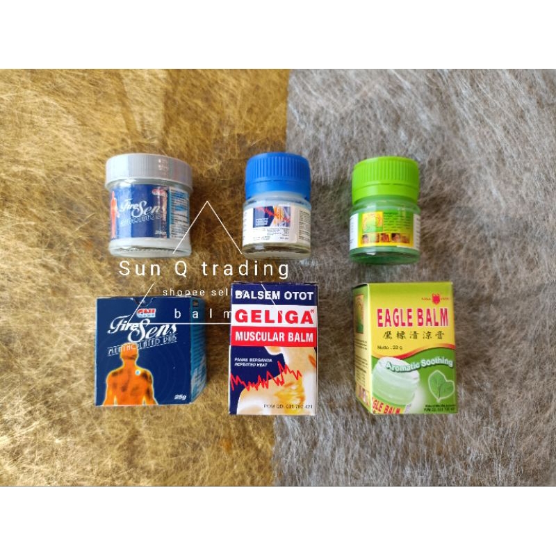 CNI 25g/Geliga/Eagle balm/cap lang 20g | Shopee Malaysia