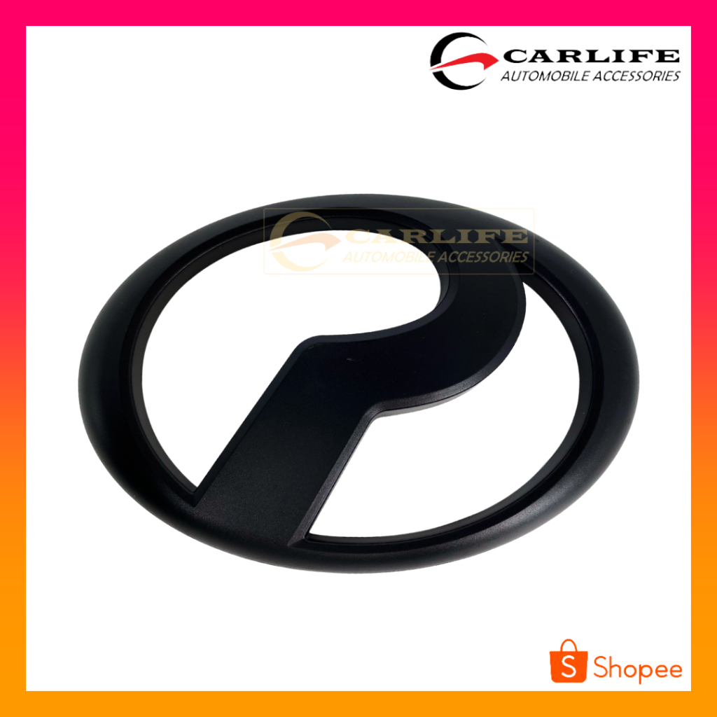 EMBLEM PERODUA LOGO MATT BLACK (15CM & 13CM) | Shopee Malaysia