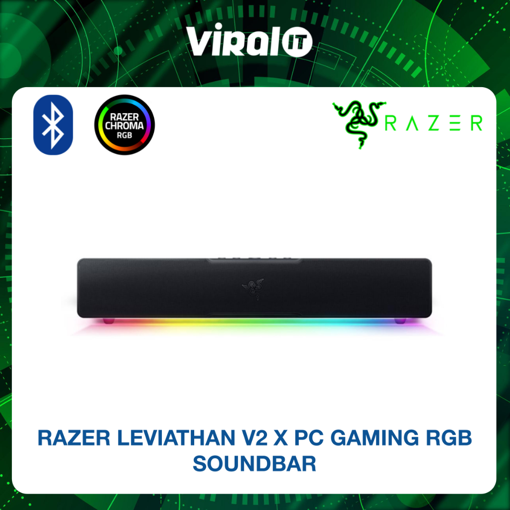 RAZER LEVIATHAN V2 X PC GAMING RGB SOUNDBAR | Shopee Malaysia