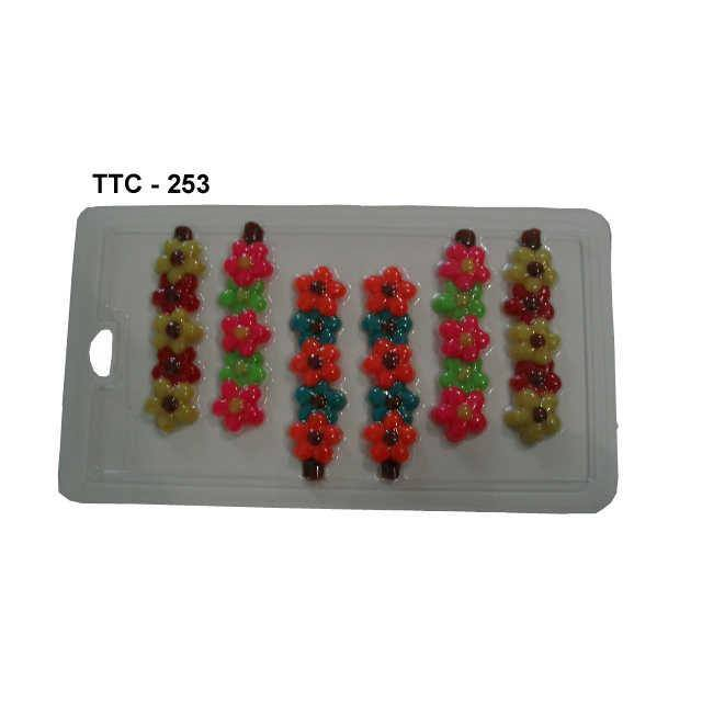 Flower Lollipop chocolate mold Acuan coklat Lolipop Bunga Chocolate ...