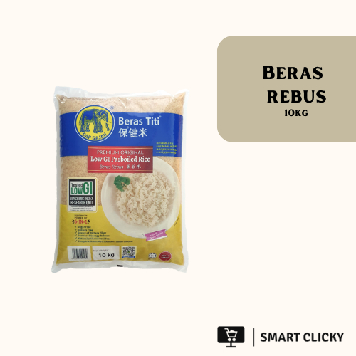 Beras Titi - Cap Gajah (10kg) | Shopee Malaysia