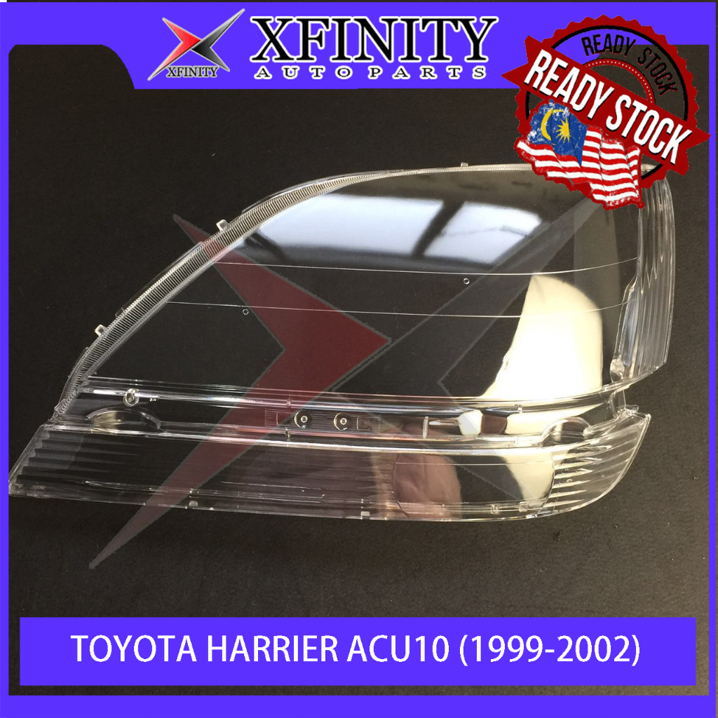 TOYOTA HARRIER 99 00 01 02 ACU10/SXU10 HEADLAMP COVER / HEADLIGHT COVER ...