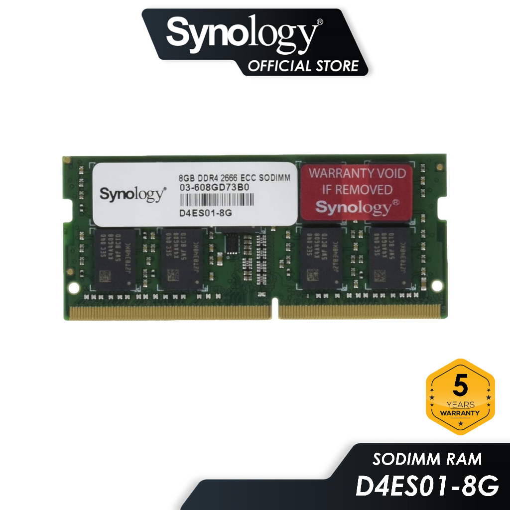Synology D4ES01-8G / D4ES02-8G/ D4ES01-16G/ D4ES02-4G DDR4 ECC ...