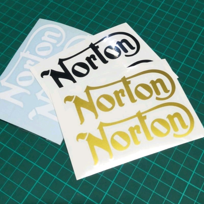 Cutting Sticker NORTON logo stiker | Shopee Malaysia