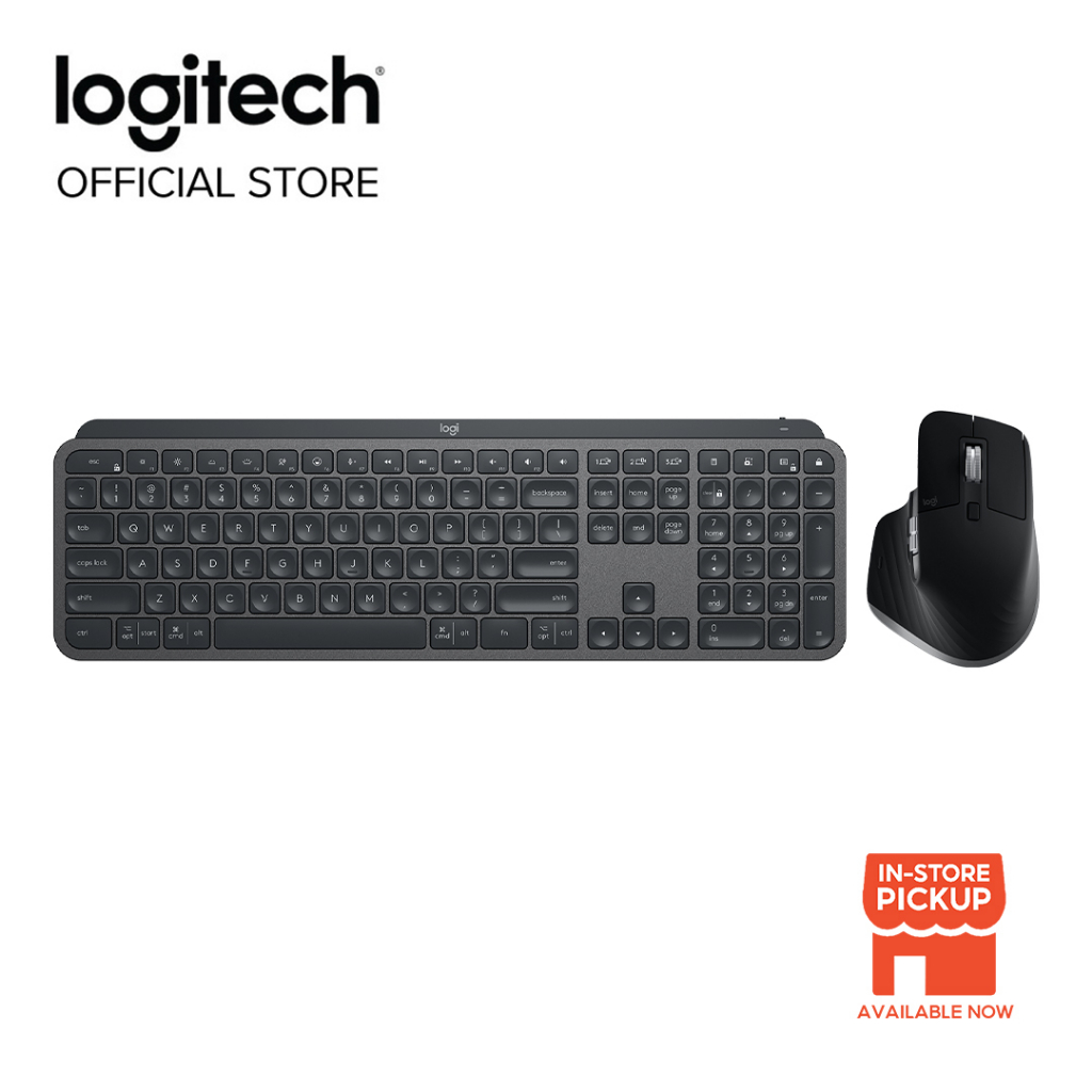 [Combo Set] Logitech MX Keys Advanced Wireless Keyboard + MX Master 3 ...