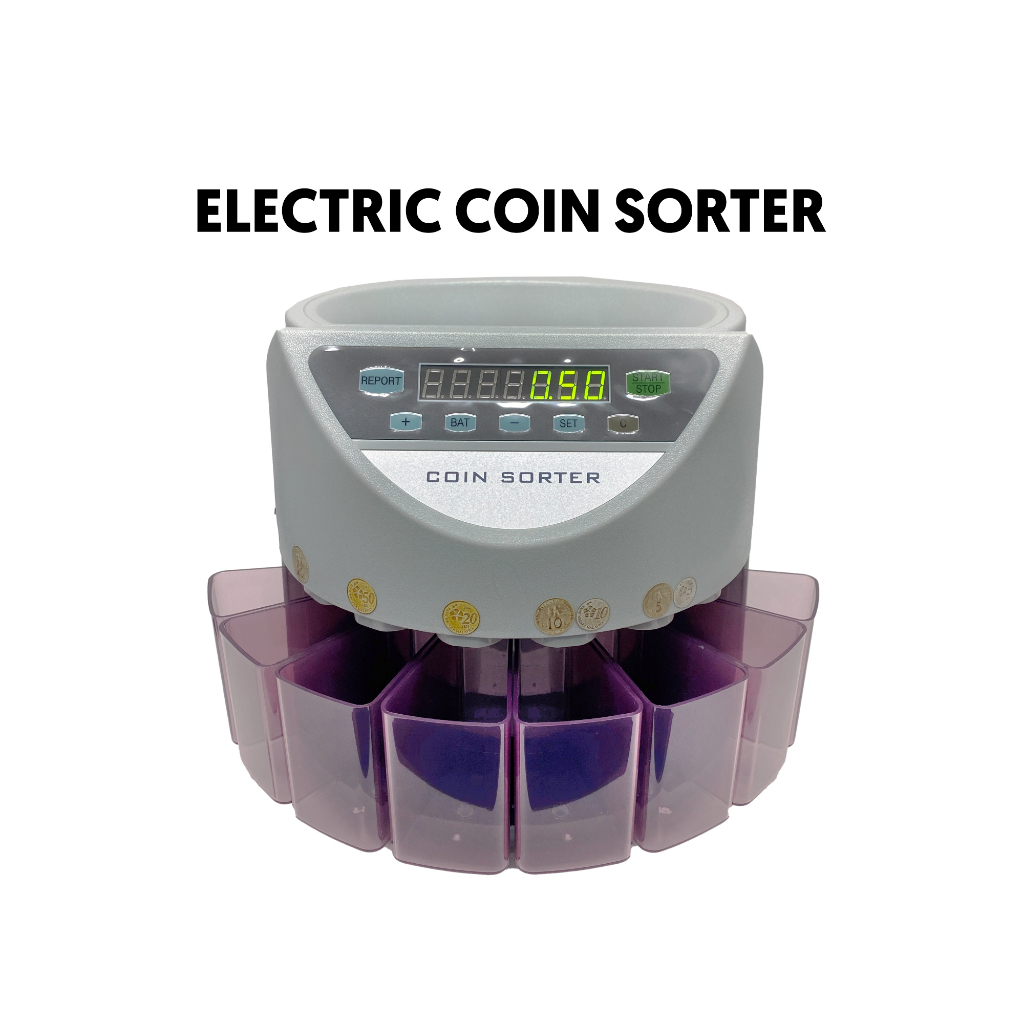 Coin sorter Electronic | Banker Money Coin Counter | duit syiling ...