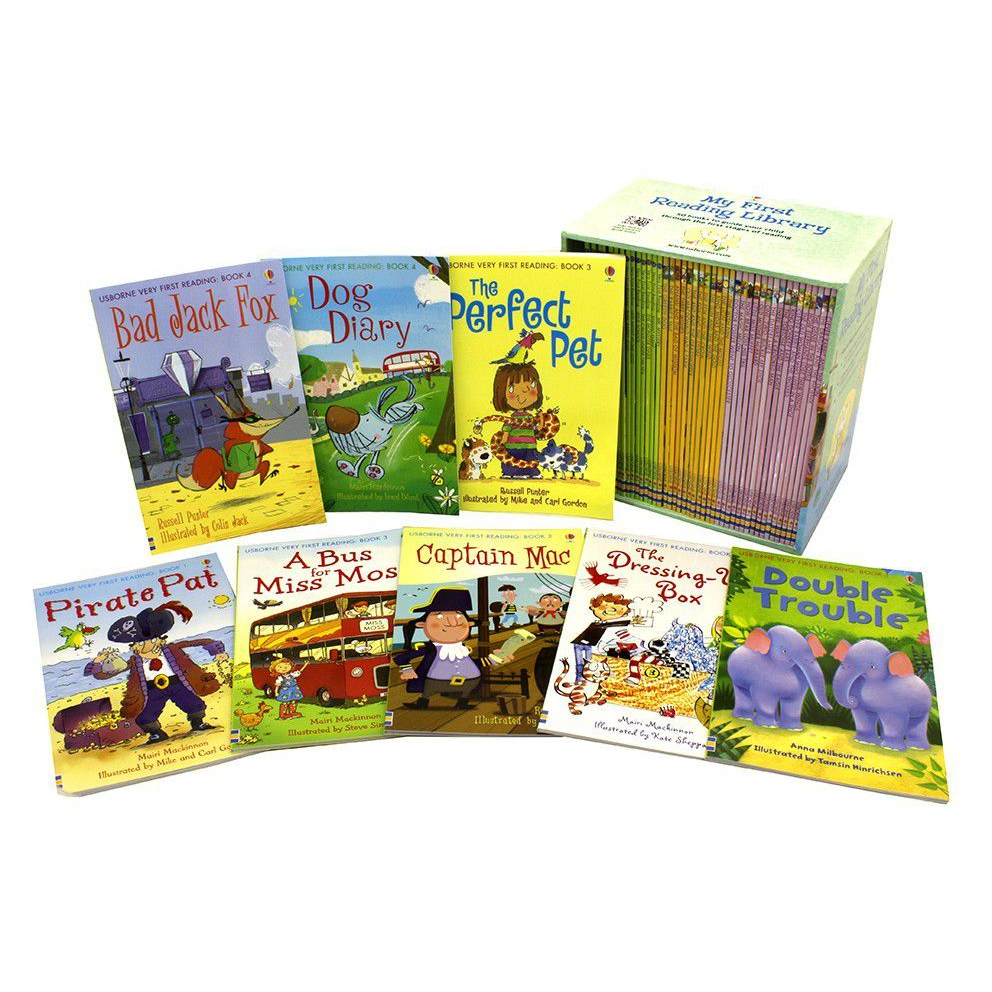 Usborne My First Reading Library Books (Very First Reading) | Shopee ...