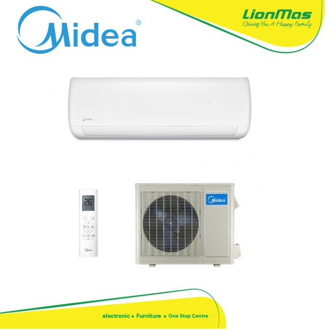MIDEA 1.5HP R32 Non Inverter Fairy Series Air Conditioner MSMF-13CRN8 | Shopee Malaysia