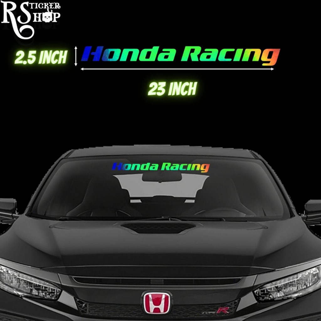Car Sticker Honda Racing Cutting Car Sticker / RS 9083 | Shopee Malaysia