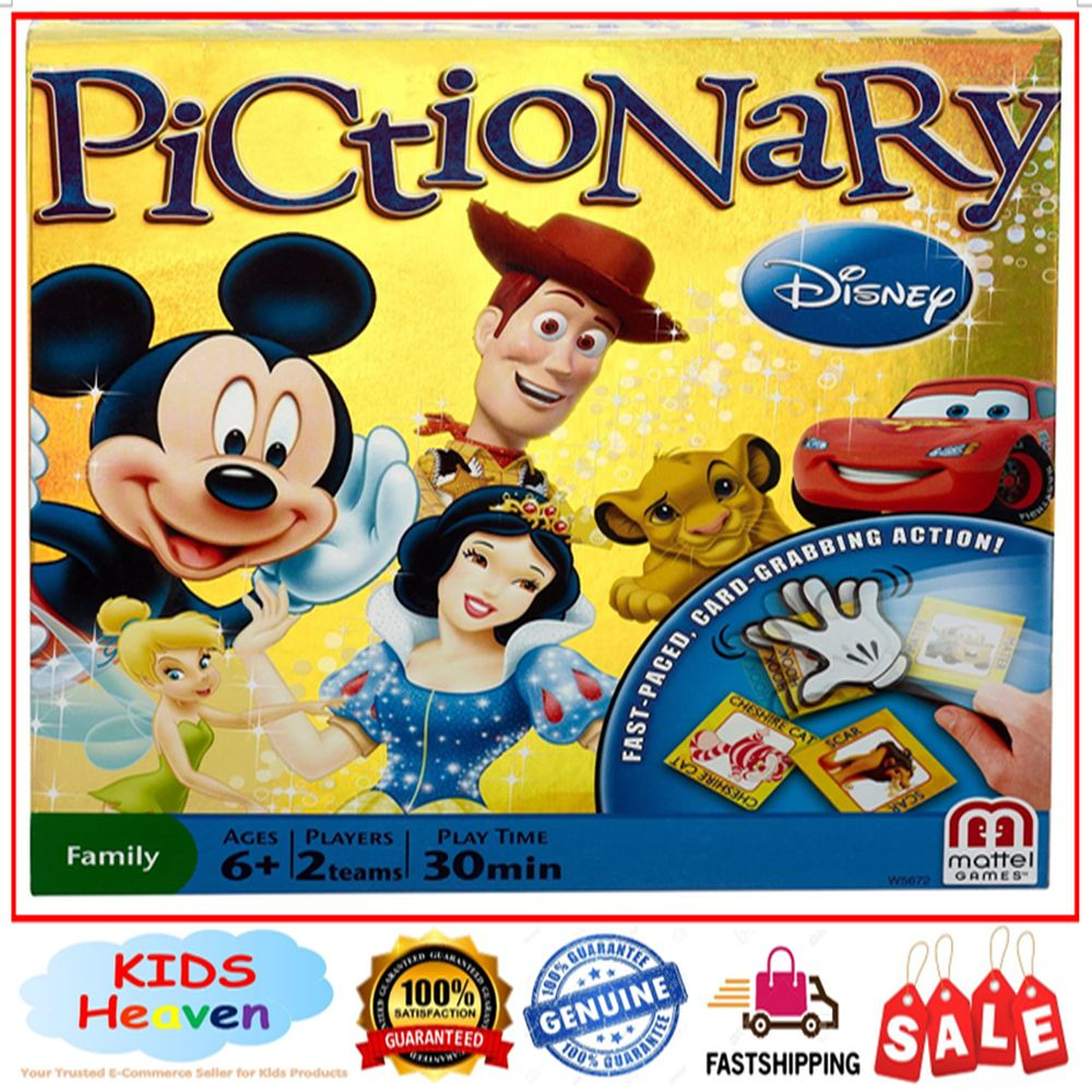 Pictionary: Disney (100.0% Original) | Shopee Malaysia