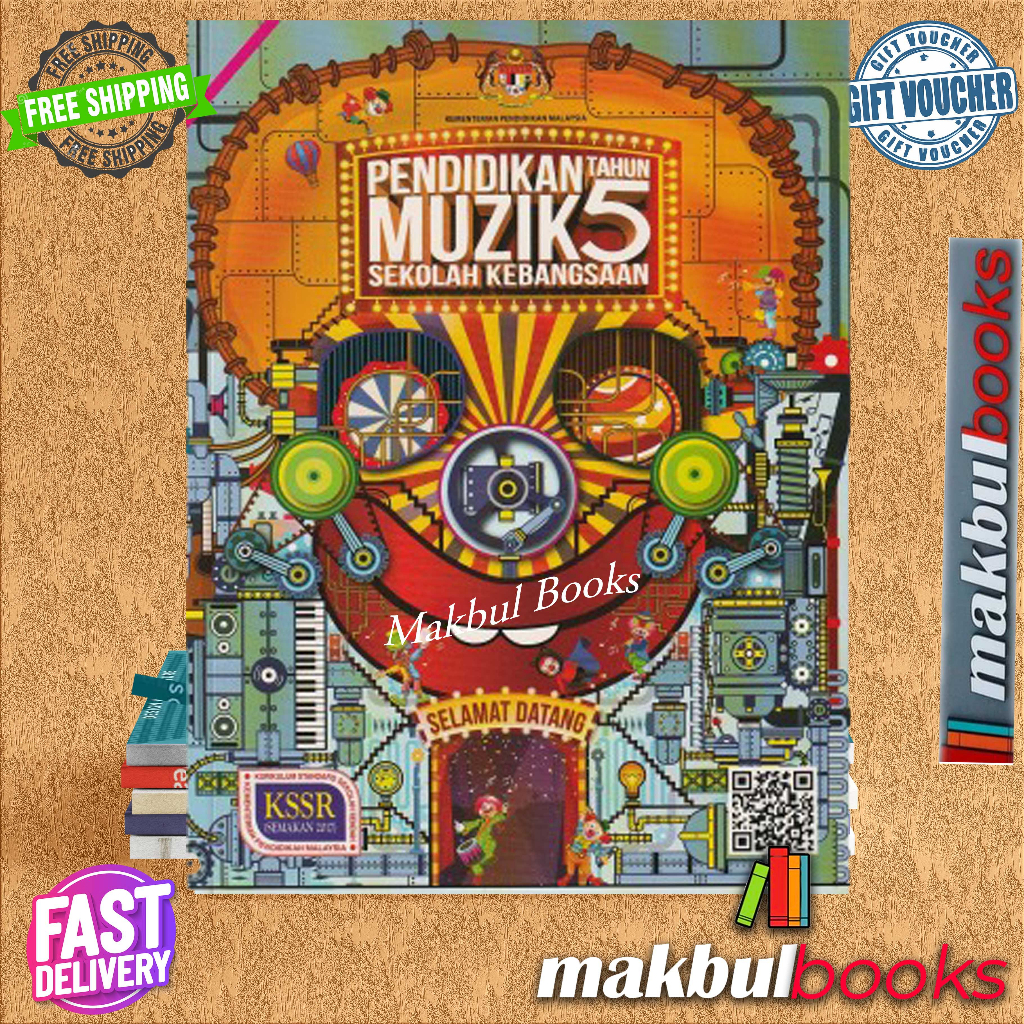 Buku Teks Pendidikan Muzik Tahun 5 SK KSSR (Semakan 2017) | Shopee Malaysia