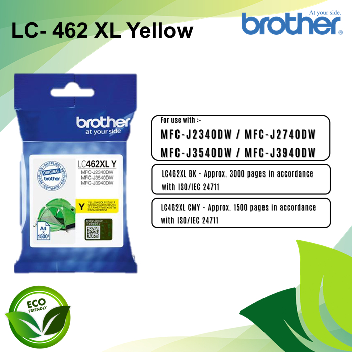 Brother LC 462 LC462 LC462Bk LC462CMY LC462XL Original Ink Cartridge ...