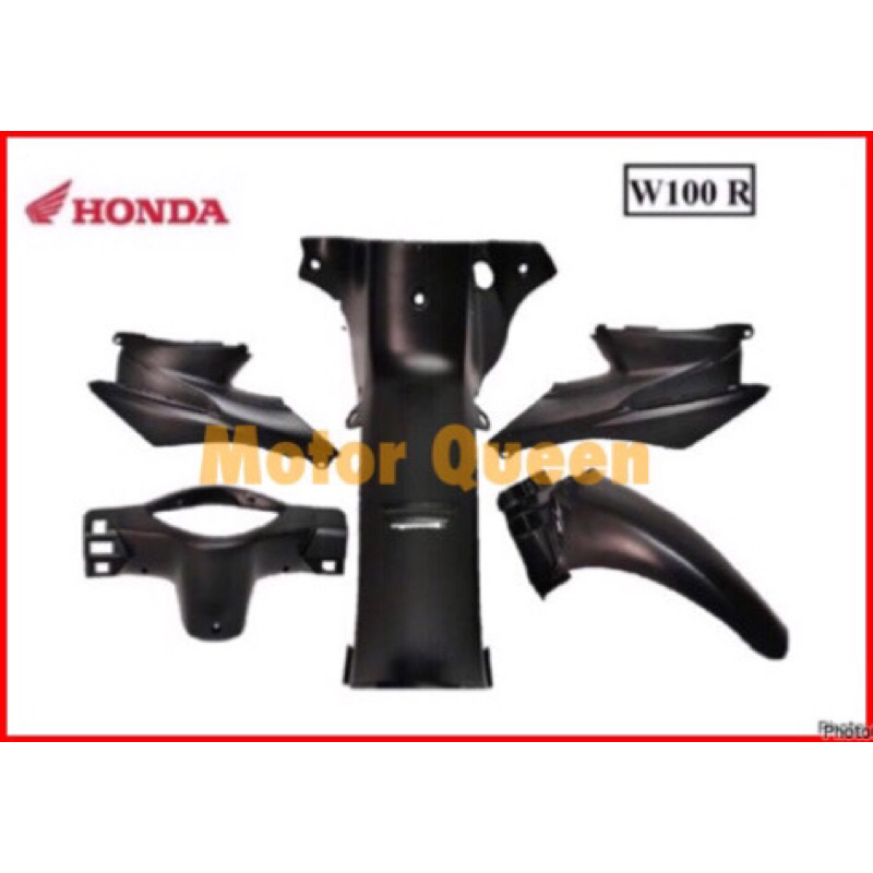 INNER SET / TAIL LAMP SET HONDA W100R WAVE100R WAVE 100R BLACK COVER ...