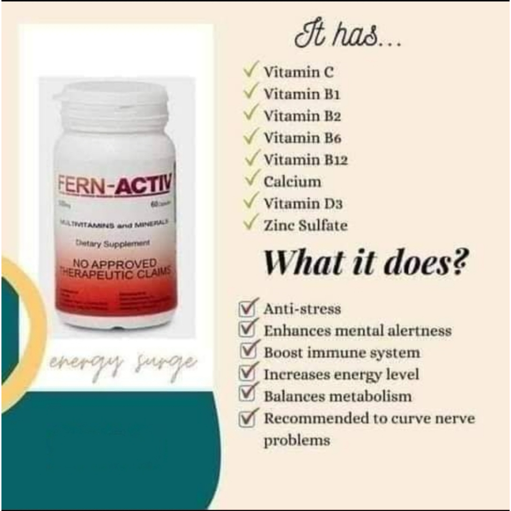I-FERN PRODUCTS ( FERN ACTIVE ) | Shopee Malaysia