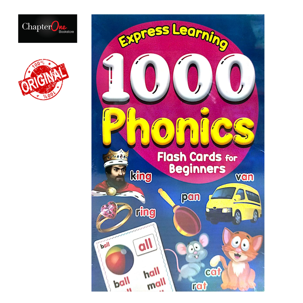 [Mind To Mind] 1000 Phonics Flash Cards For Beginners | Express ...