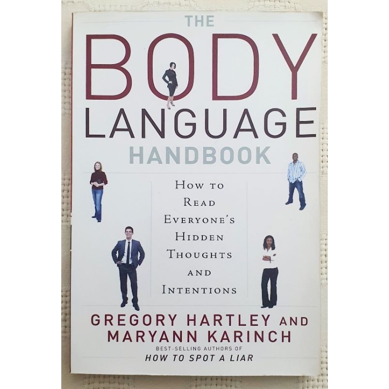 MBH | THE BODY LANGUAGE HANDBOOK by Gregory Hartley & Maryann Karinch ...