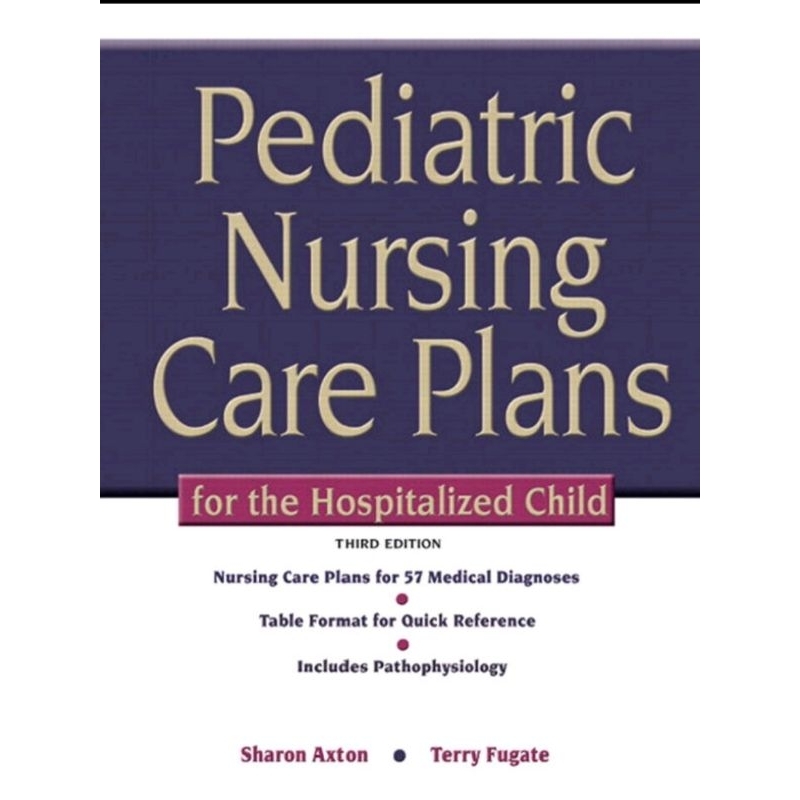 Pediatric Nursing Care Plans | Shopee Malaysia