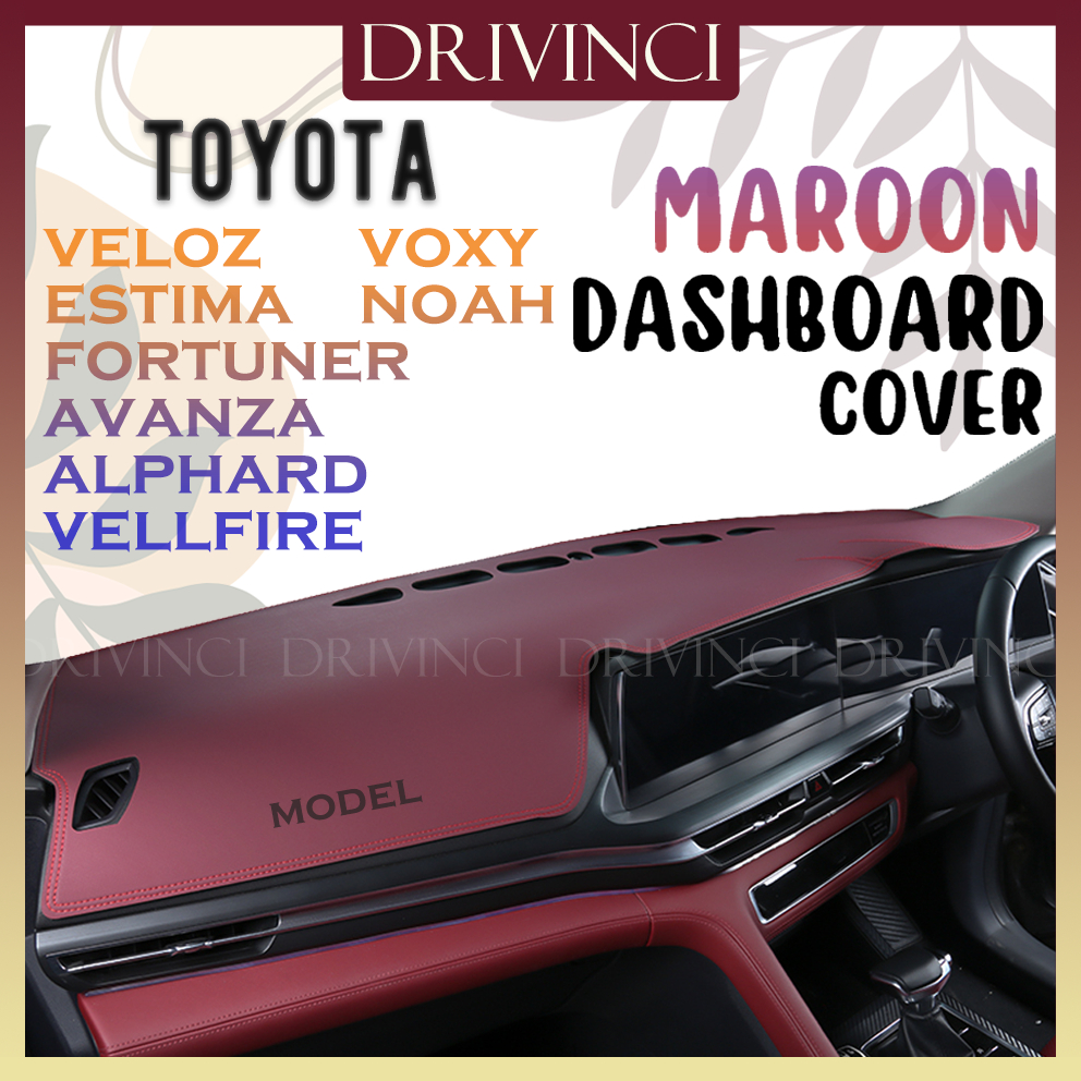 Maroon Toyota Veloz Fortuner Estima ACR50 Avanza Vellfire Alphard Voxy ...