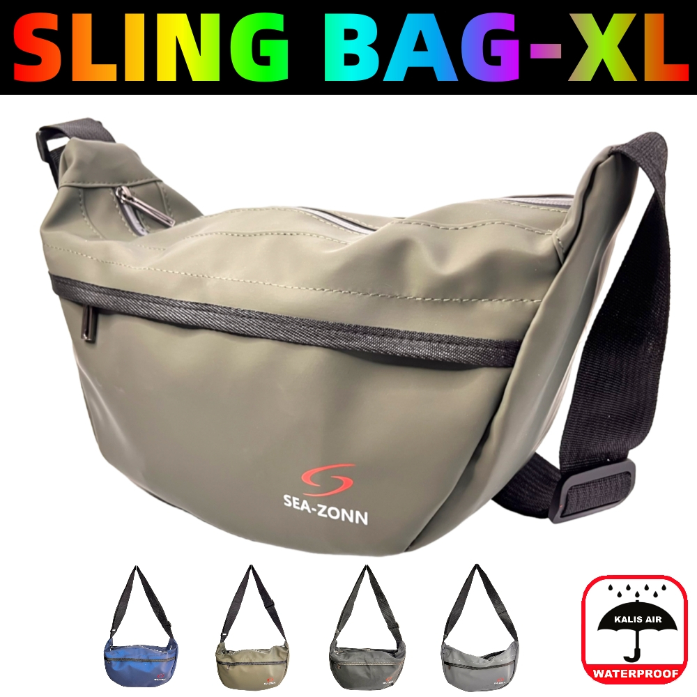 SEAZONN WATERPRROF BEG SILANG BESAR VIRAL Sling Bag MEN BAG BEG LELAKI ...