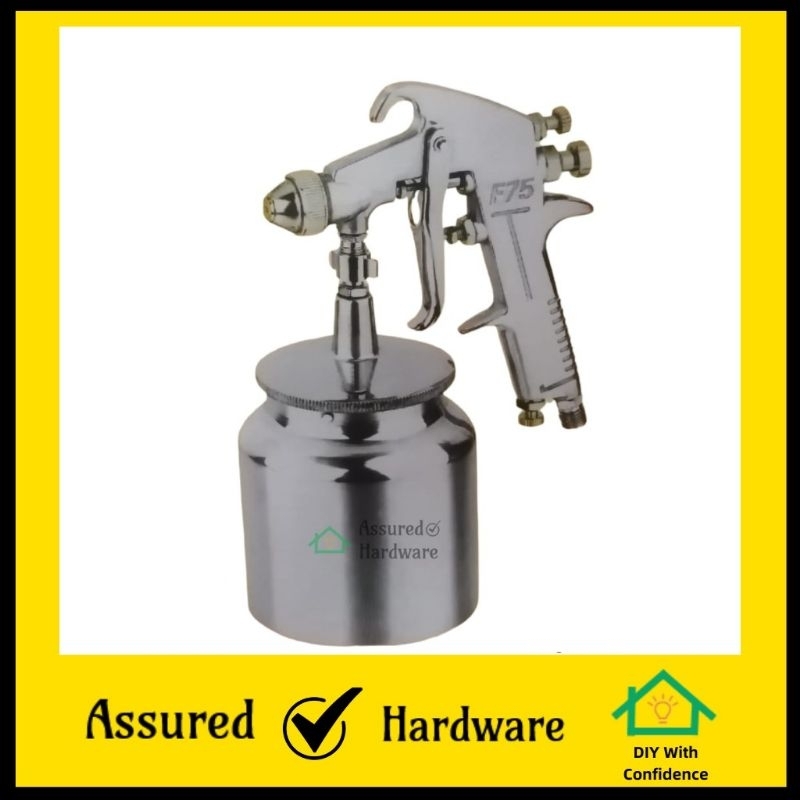 Penyembur Cat Kereta / Paint Air Sprayer / Besi / Papan F75 750ml ...