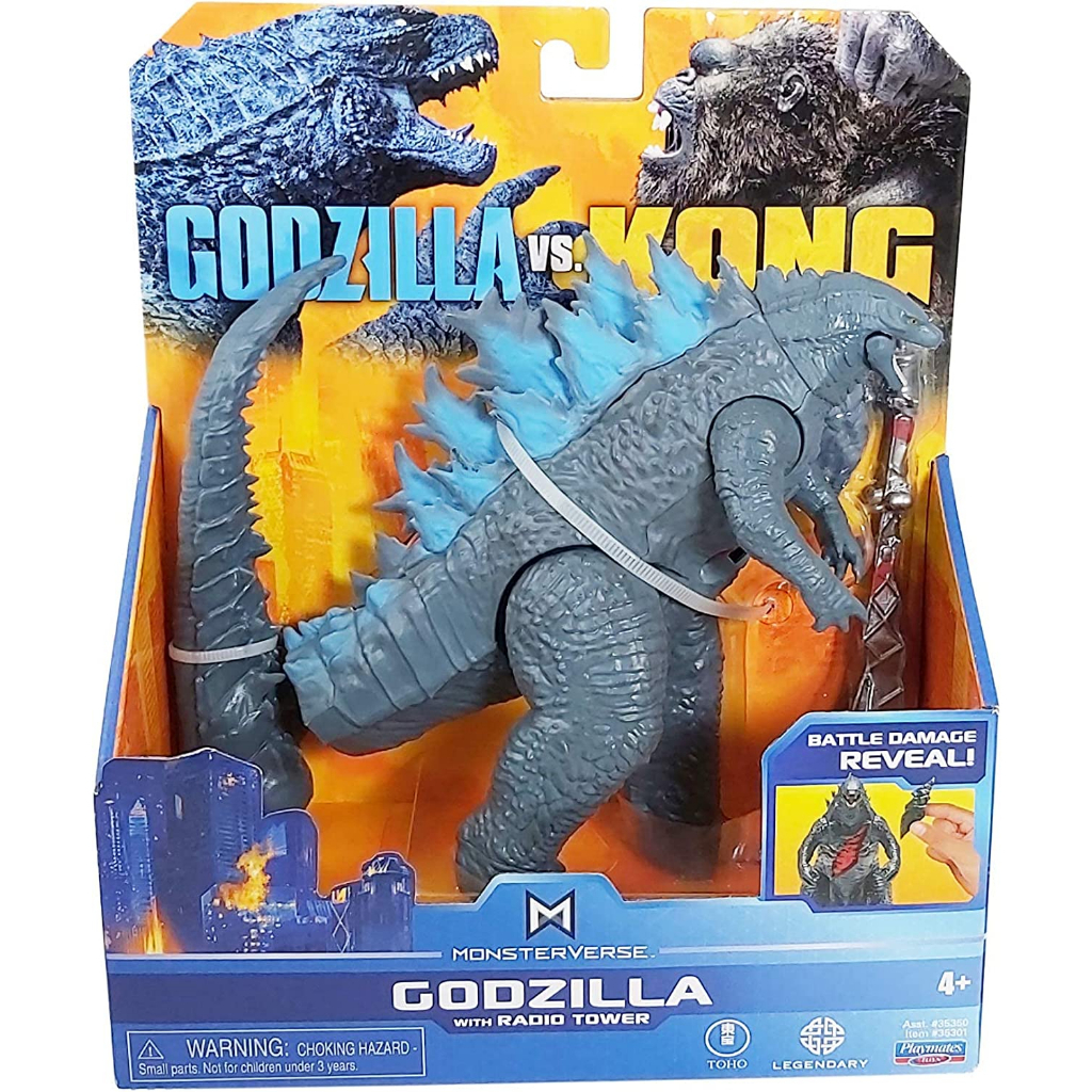 Godzilla 2021 Monsterverse Movie Series Action Figure: Godzilla ...