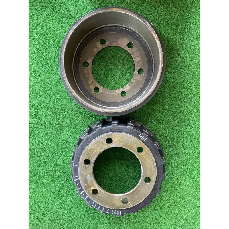 ISUZU NPS 4x4 FRONT 6H BRAKE DRUM USE 3 INCH BRAKE SHOES DRUM NEW ...