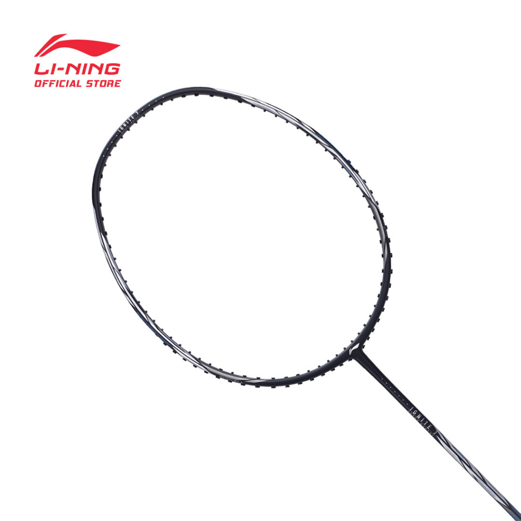 LI-NING IGNITE 7 BADMINTON RACQUET - BLACK/SILVER - AYPR080-4 | Shopee ...