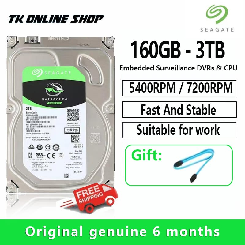 Desktop /PC Hard Disk 3.5size sata 80GB /160GB /250GB /320GB /500GB ...
