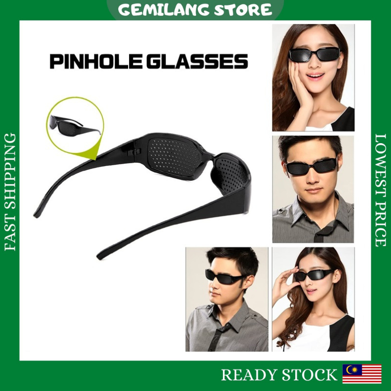 Glasses Eye Training Eyewear Vision Pinhole Eyeglasses Cermin Mata ...
