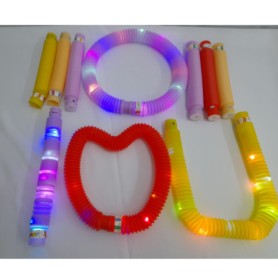 Pop TUBE LED FIDGET TOYS POP PIPES Pipe Lights Newest Kids TOYS | POP ...