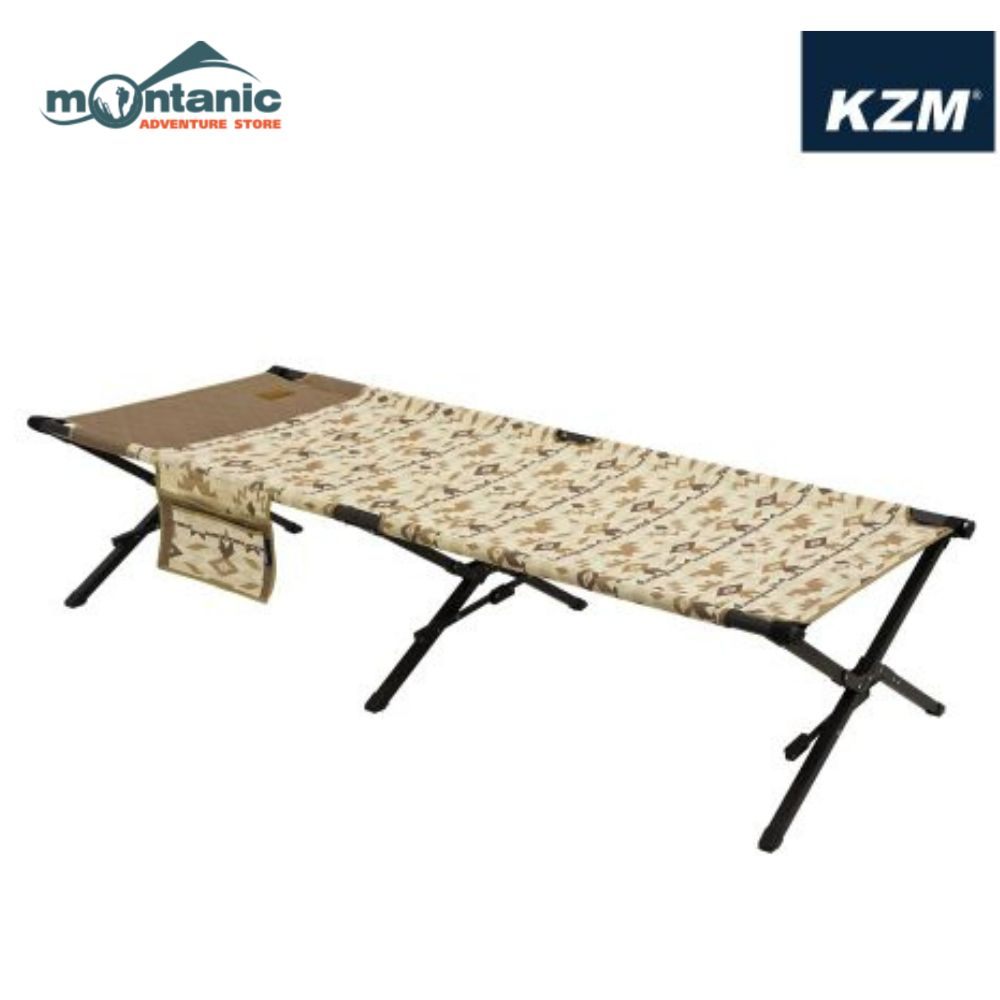 KZM Camp Cot Bed- Wide Field Bed/Comfort/Easily Installed/Stored ...