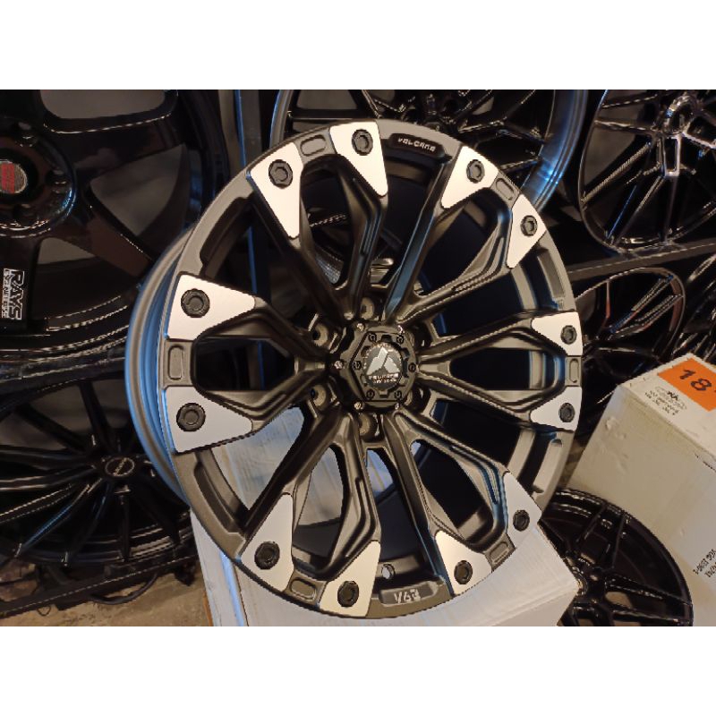 NEW SPORT RIM 18 INCH RAXER V62 HILUX RANGER 4X4 TRITON DMAX | Shopee ...