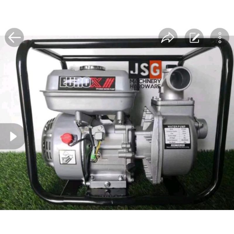 [READY STOCK] Eurox / Robintec 2"/ 3" WATER PUMP C/W ENGINE PPU5000 / PPU8000 / WP10 / WP20 ...