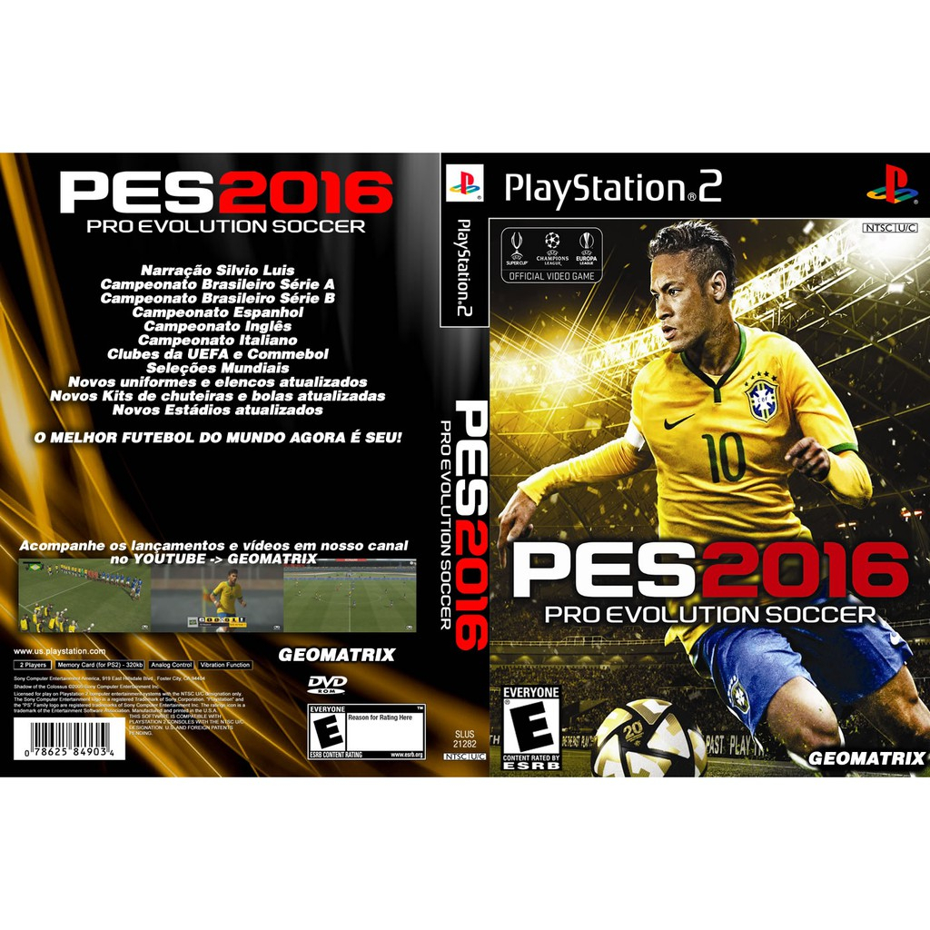 PS2 Game Pes 2016 (GOLD DISC) | Shopee Malaysia