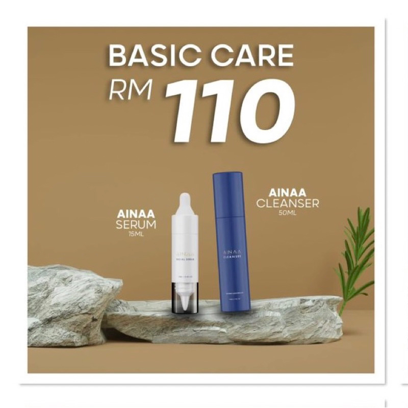 Basic Care Aina Beauty Skincare For Beginner | Shopee Malaysia