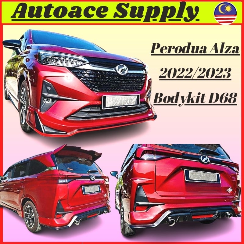 🔥PERODUA ALZA 2022/2023 BODYKIT WITH PAINT OEM 2K CLEAR | Shopee Malaysia