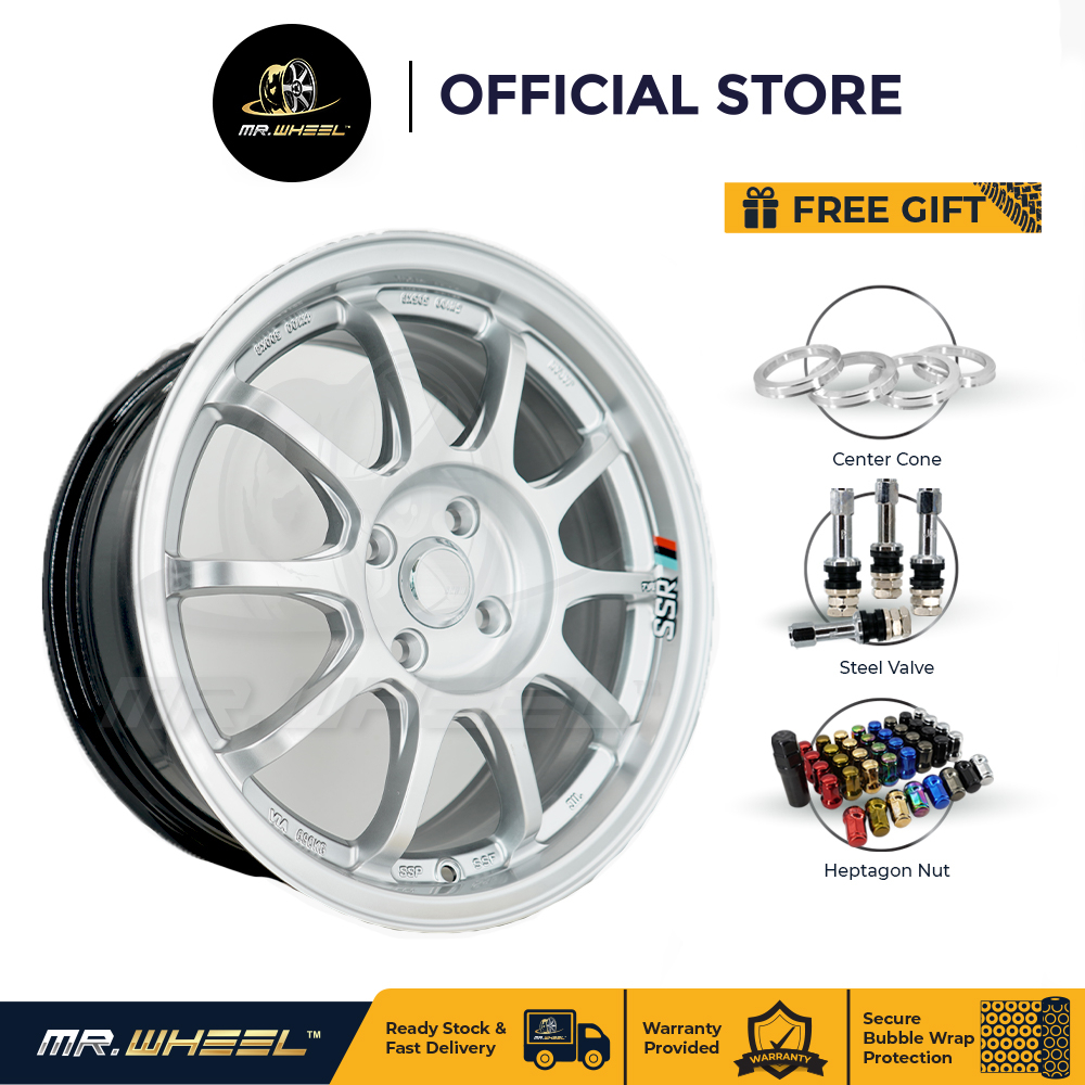 New Sport Rim SSR Type F 16inch Rim Baru Mr Wheel City Jazz Vios Yaris ...