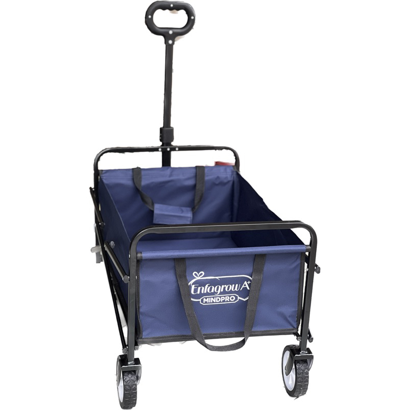 Outdoor Trolley Wagon Foldable Cart Beach Shopping Camping Cart with ...