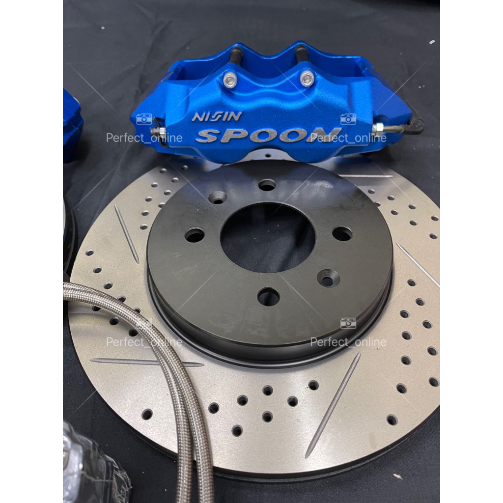 SPOON 4 POT Caliper Brake Kit for HONDA JAZZ GK CITY GN GM CIVIC EK EG ...