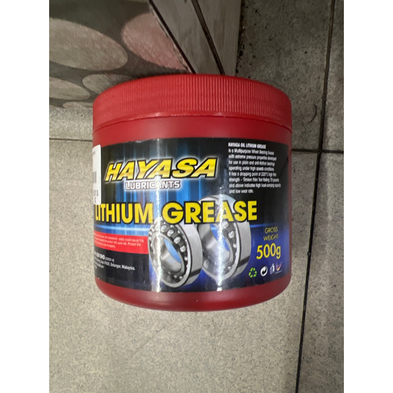 HAYASA LITHIUM Grease Reduce Friction Grease Oil Bearing Construction ...