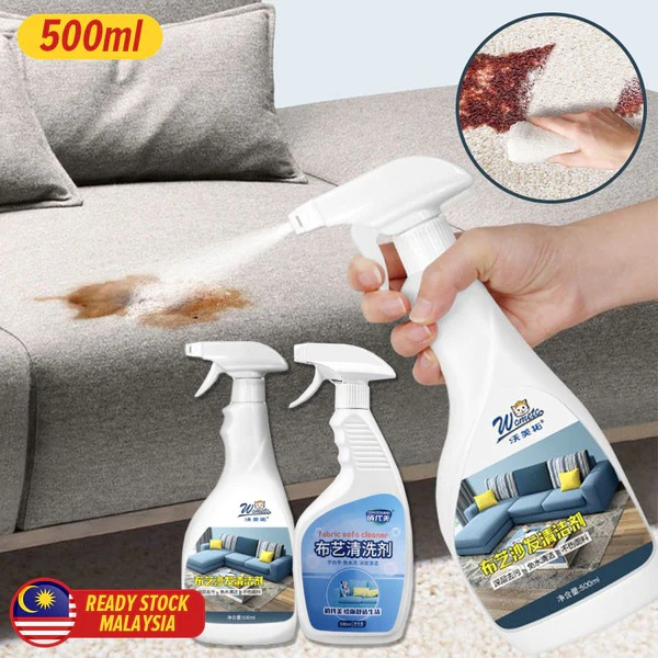 Tollo_regina [ 500ml ] Fabric Sofa Cleaner Deep Cleaning Decontamination / Pencuci Kain Sofa ...