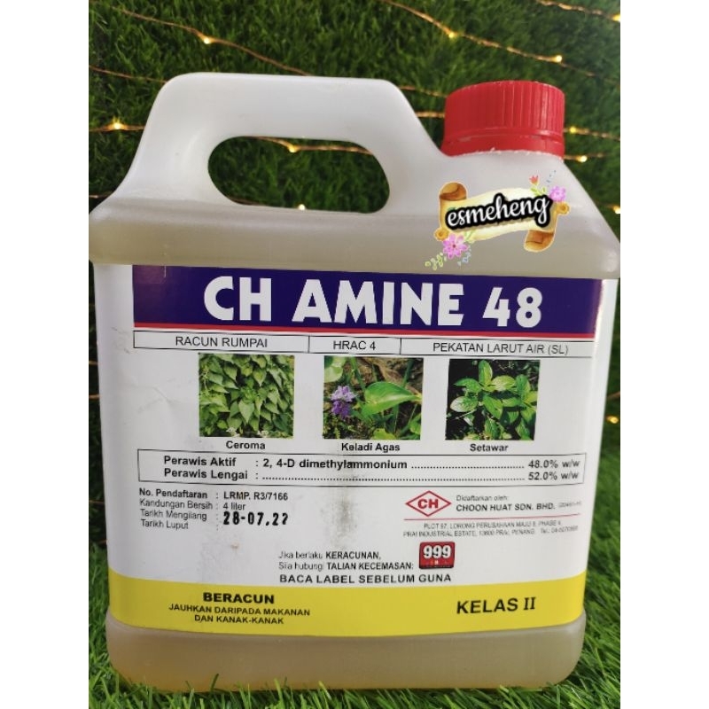 4L CH Amine 48 / Rumput Para / Keladi Agas / Parit | Shopee Malaysia