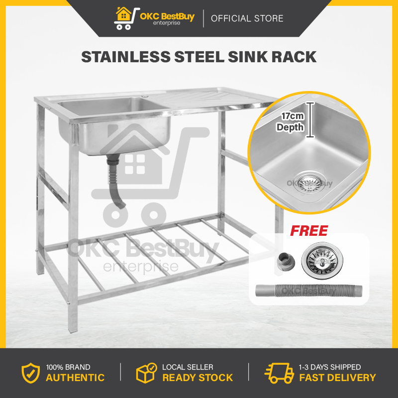 Stainless steel basin rack / Kitchen Basin rack / Dish Rack / Sink Rack ...