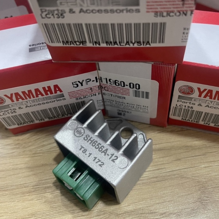 YAMAHA LC135 V1 V2 V3 ORIGINAL RECTIFIER REGULATOR KATAB MOTOSIKAL -5YP-H1960-00 | Shopee Malaysia