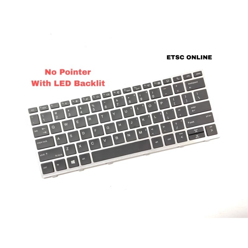Keyboard For HP EliteBook 730 G5 735 G5 735 G6 830 G5 835 G5 Keyboard ...