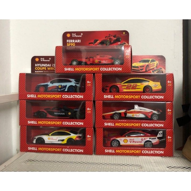 Shell Motorsport Collection 2022 (7 Cars + Battery - Full Set) Cheapest ...