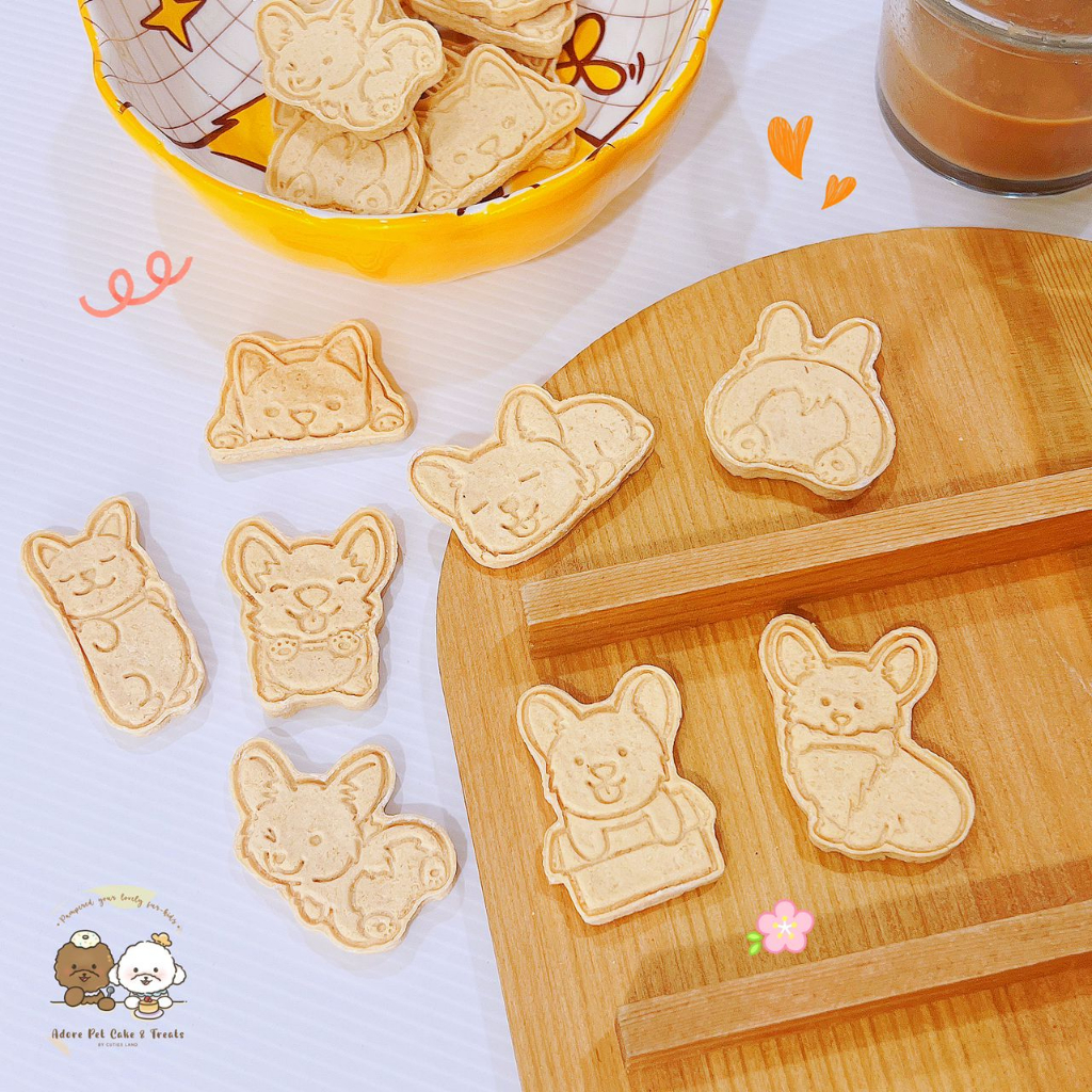 柯基犬造型饼干 Corgi Cookies | Shopee Malaysia